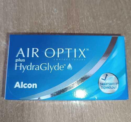 Контактные Линзы Alcon air optix plus hydraglyde