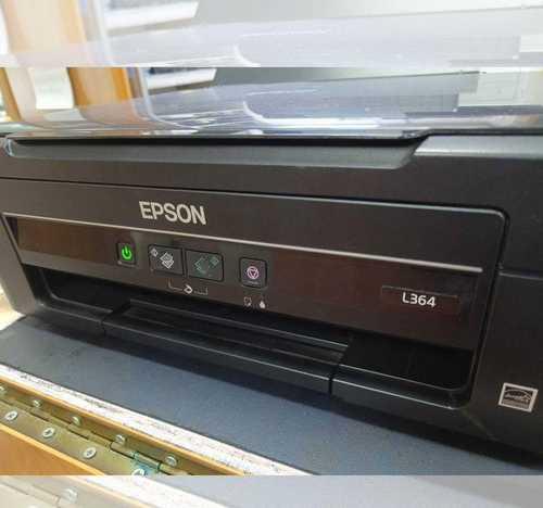 Мфу струйное с снпч Epson L364 без синего