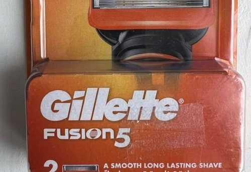 Сменные кассеты для бритья Gillette Fusion5 2 шт