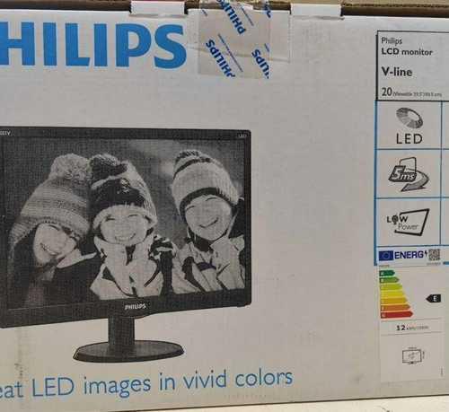 Монитор Philips 203V5L новый