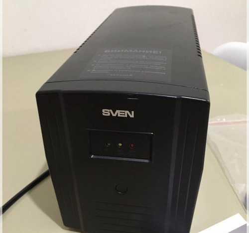 Источник бесперебойного питания sven Pro1000(USB)