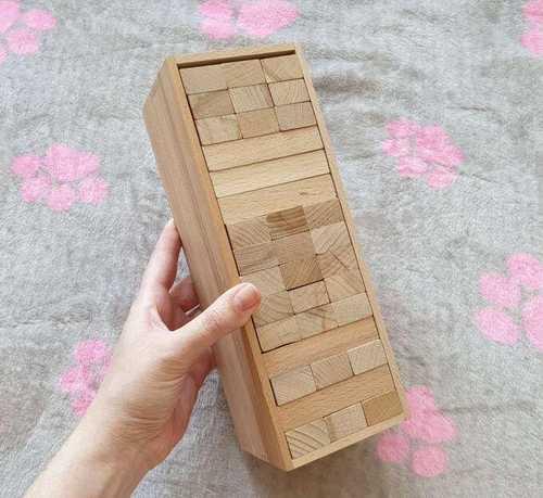 Игра башня Дженга Jenga падающая башня