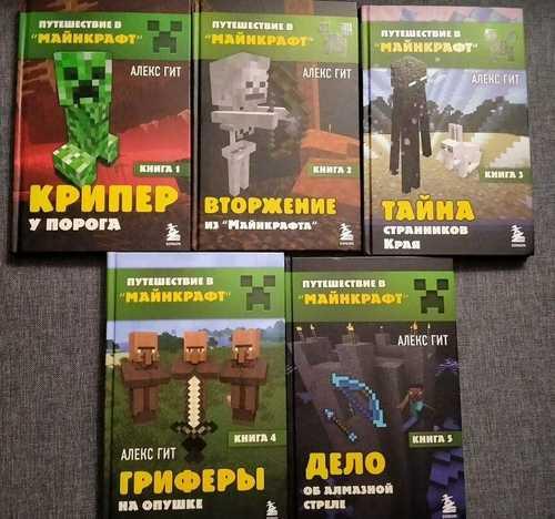 Детские книги Майнкрафт