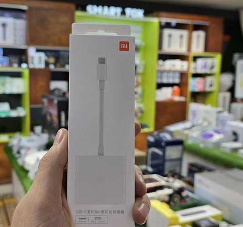 Многофункциональный адаптер Xiaomi USB-C - hdmi (x