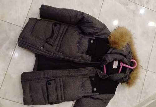 Зимняя куртка пуховик aviva на 8 лет