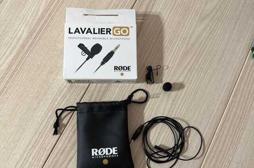 Петличный микрофон Rode Lavalier Go (витрина)