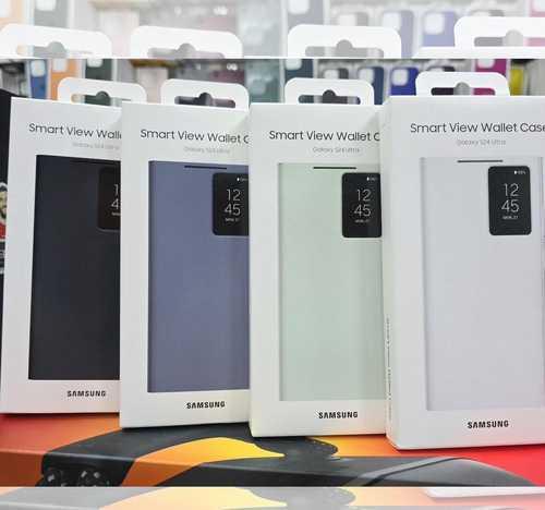 Чехол SMART view wallet case galaxy s24 ultra