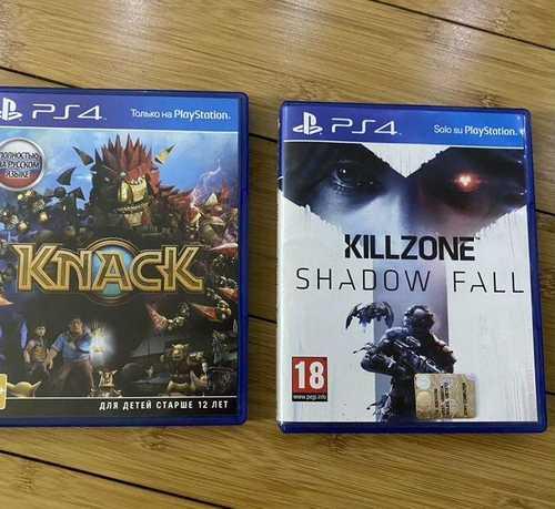 Игры на PS4: Knack; Killzone shadow fall