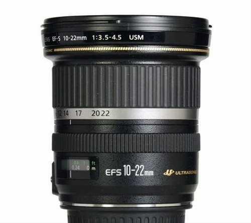 Фотообъектив Canon EF-S 10-22mm f/3.5-4.5 USM