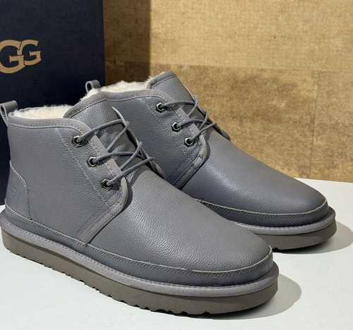 Ugg Mens Neumel Leather Grey