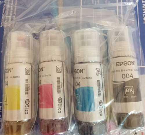 Чернила для струйного принтера epson, оригинальные