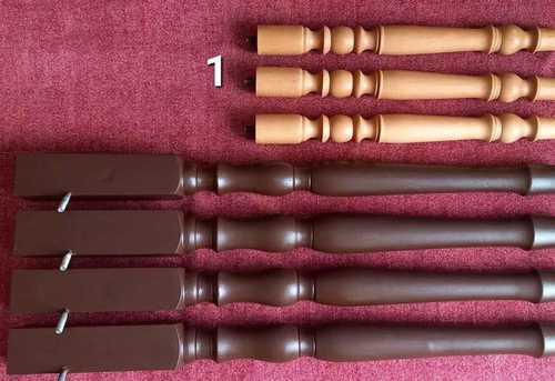 Ножки для стола деревянные резные наборы 40 и 71см