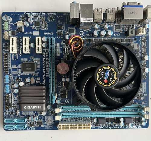 Материнская плата gigabyte ga-h61m-d2-b3