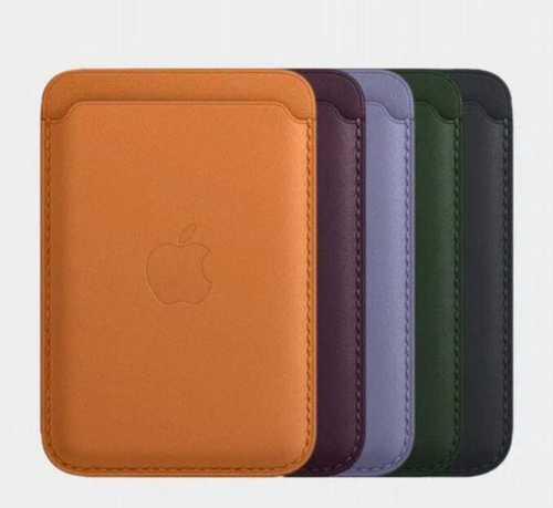 Чехол-бумажник для карт MagSafe Leather Wallet