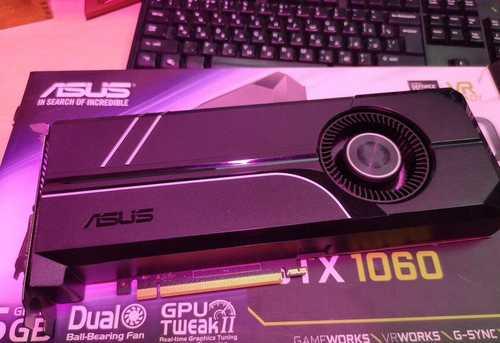 Видеокарта asus Turbo GeForce GTX 1060 6GB