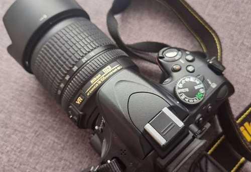 Фотоаппарат Nikon D5100 Kit 18-105VR Black