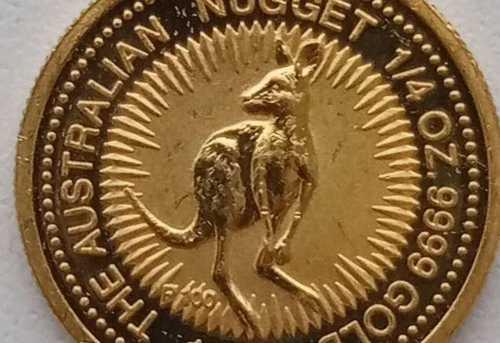 Золотая монета Австралии