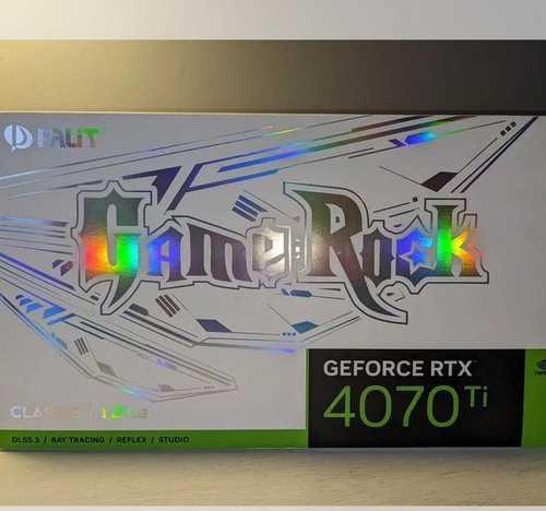 Видеокарта Palit GeForce RTX 4070 Ti GameRock