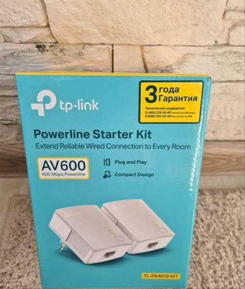 Адаптер PowerLine TP-Link TL-pa4010kit