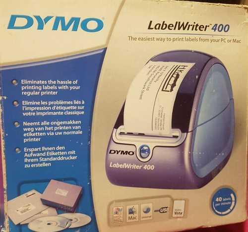 Принтер этикеток. Dymo LabelWriter 400