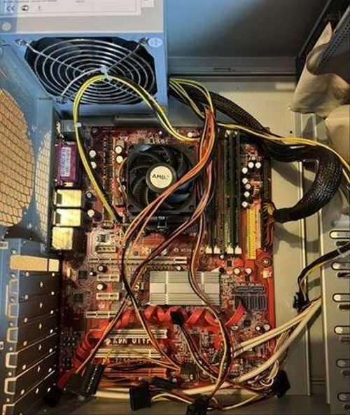 Компьютер старый на запчасти