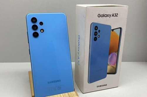 Телефон Samsung A32 голубой -4-64-гб