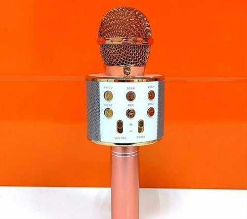 Микрофон Караоке Wster WS-858 Bluetooth с динамико