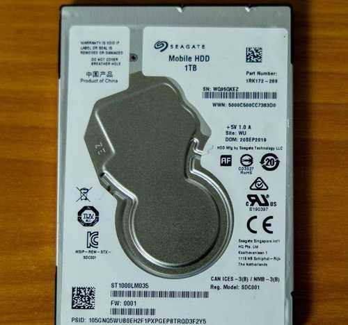 Жёсткий диск от ноутбука Hdd 2.5" 500Гб и 1Тб