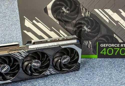 Видеокарта Palit RTX 4070ti GamingPro OC