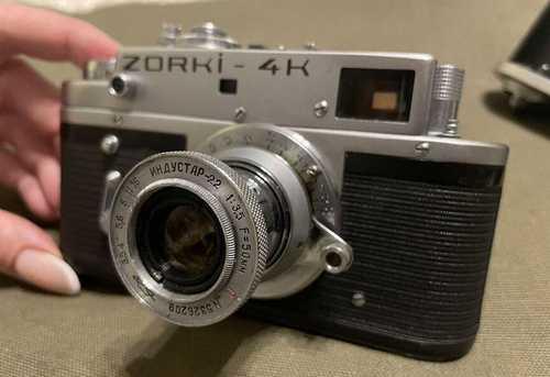 Плёночный фотоаппарат Zorki-4k