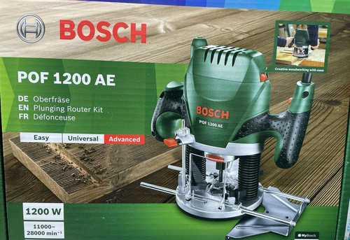 Фрезер электрический bosch POF 1200 AE