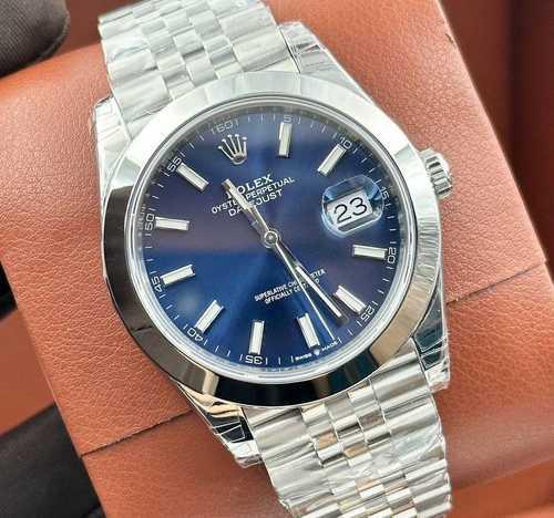 Часы Rolex Datejust 41mm Blue Dial