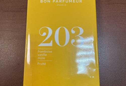 Парфюмерная вода BON parfumeur paris 203 оригинал