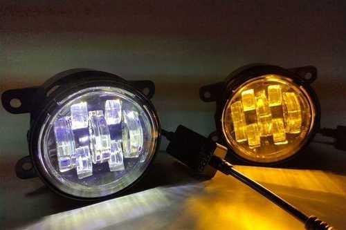 Фары птф LED 2х70W Комплект с регулировкой