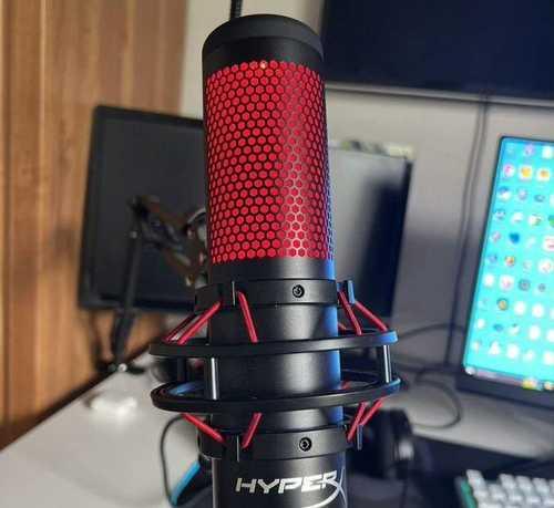 Микрофон hyperX quadcast