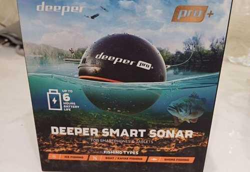 Эхолот deeper SMART Sonar Pro+ новый