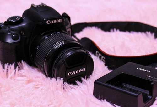 Зеркальный фотоаппарат Canon 1300D + объектив