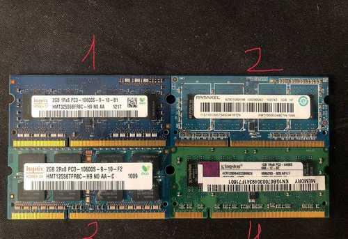 Оперативная память sodimm ddr3 ddr2