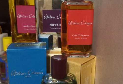 Atelier cologne 4 аромата и Molecula 4 аромата