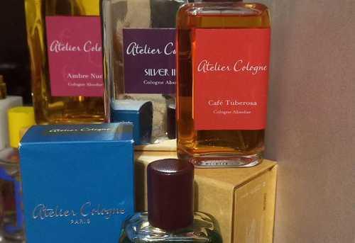 Atelier cologne 4 аромата и Molecula 4 аромата