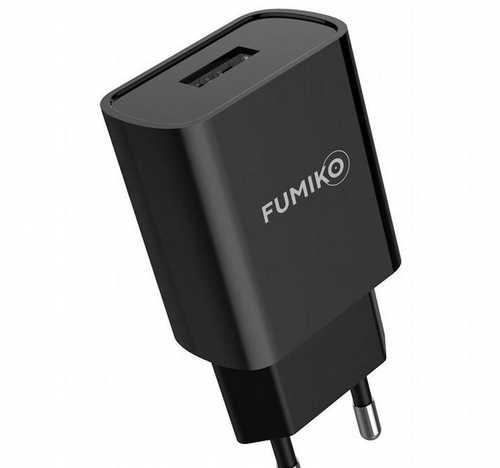 Зарядное устройство fumiko CH07 1USB 2.1А черное