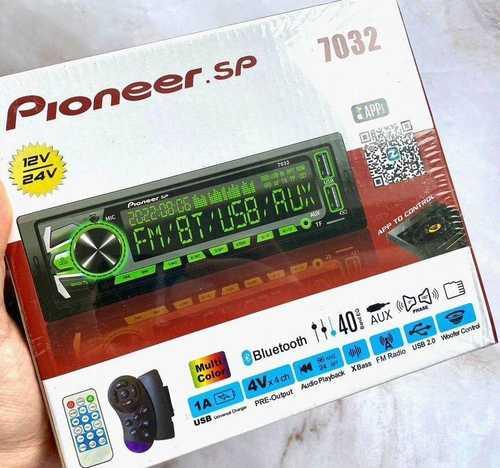 Магнитола pioneer с Bluetooth 12/24 вольт новая