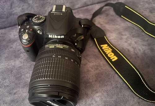 Зеркальный фотоаппарат nikon d5200 kit 18-105 VR