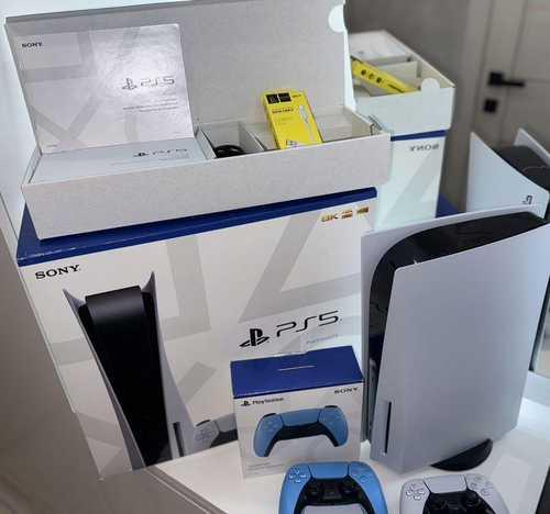 Sony PlayStation 5 2 геймпада 400 игр