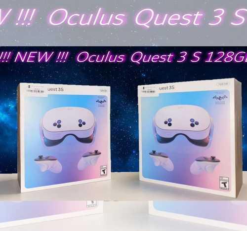 NEW Oculus Quest 3 s 128 GB