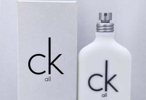 Calvin klein CK ALL 100мл оригинал
