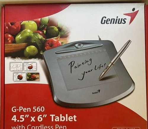 Графический планшет genius G-Pen 560