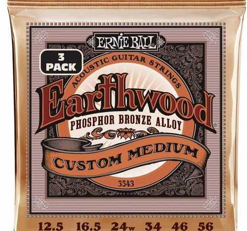 Струны для акустической гитары Ernie Ball 3543 Ear