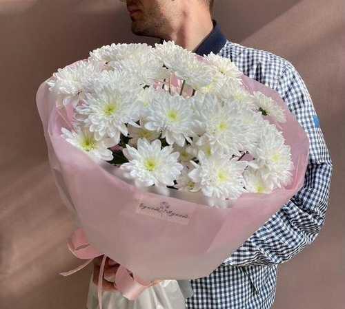 Букет цветов «Баунти» (хризантема Балтика)