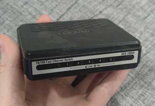 D-Link DES-1005A 10/100 Fast Ethernet Switch